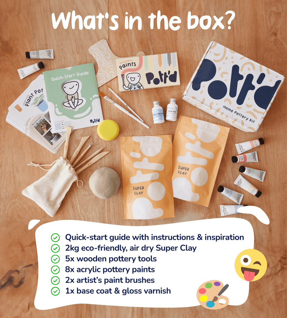 Home Pottery Kits for Beginners - Pott'd – Pott'd UK