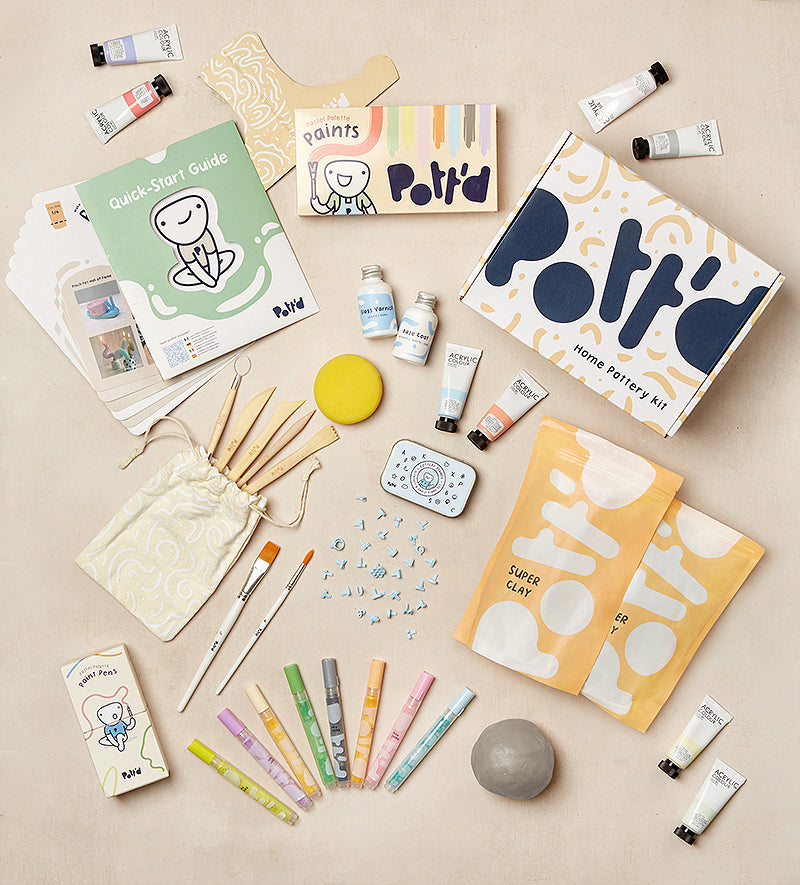 Home Pottery Kits for Beginners - Pott'd – Pott'd UK
