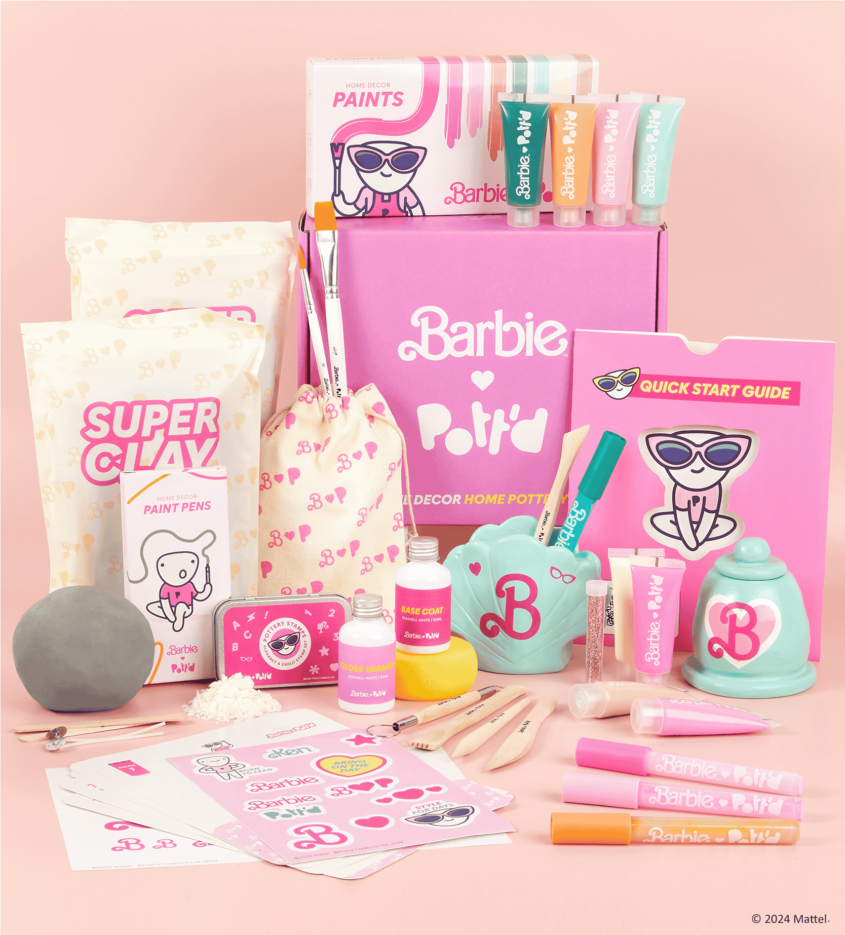 Barbie™ x Pott'd Home Decor Home Pottery Kit – Pott'd UK
